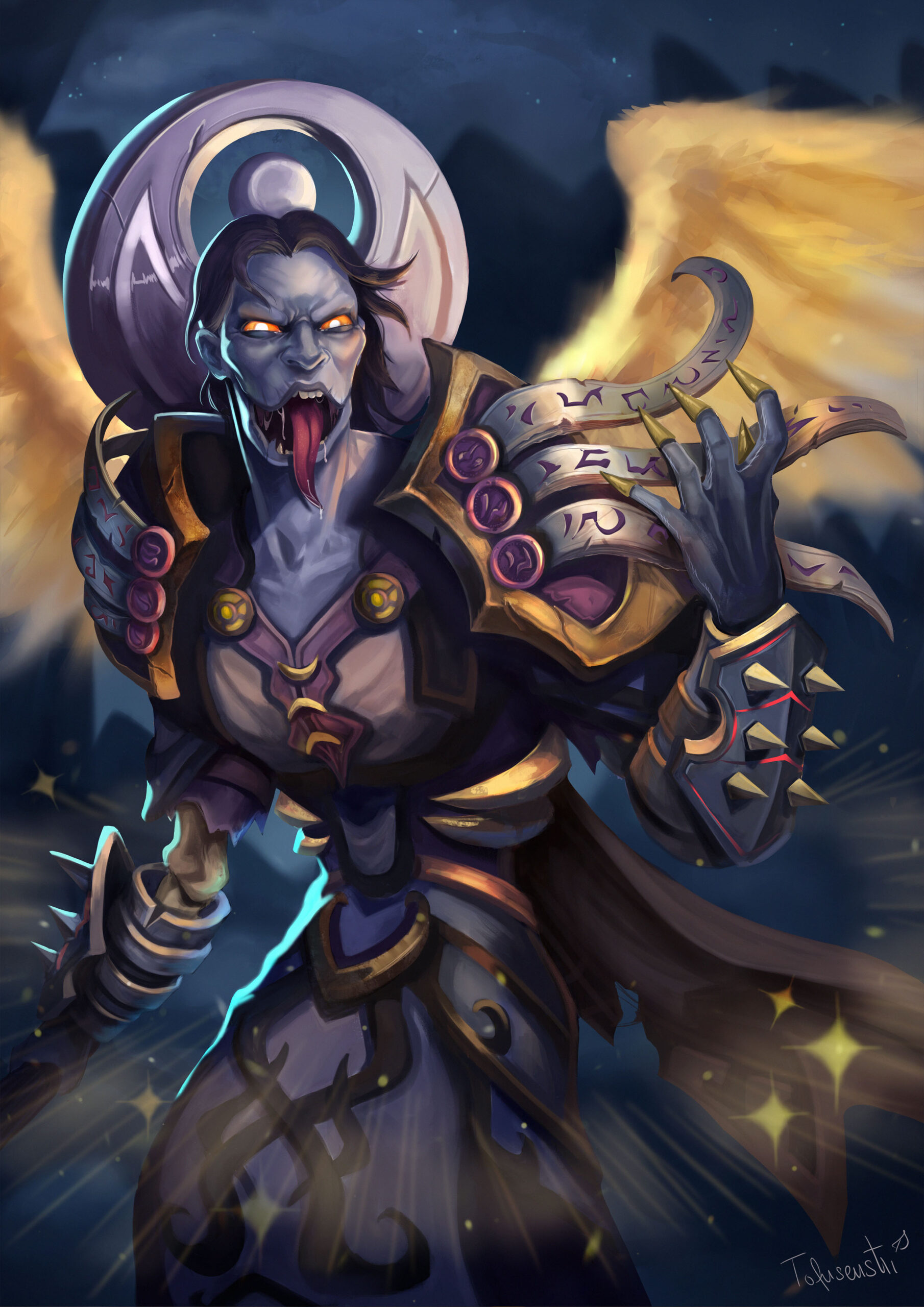 WoW Commission Undead Priest Tofusenshi WoW Commission Undead Priest Tofusenshi